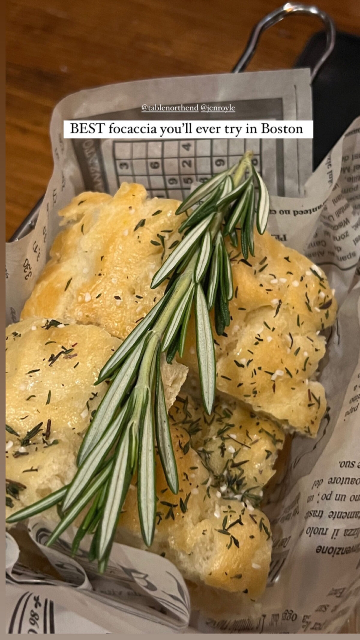 Contact Table North End Boston on Hanover Street